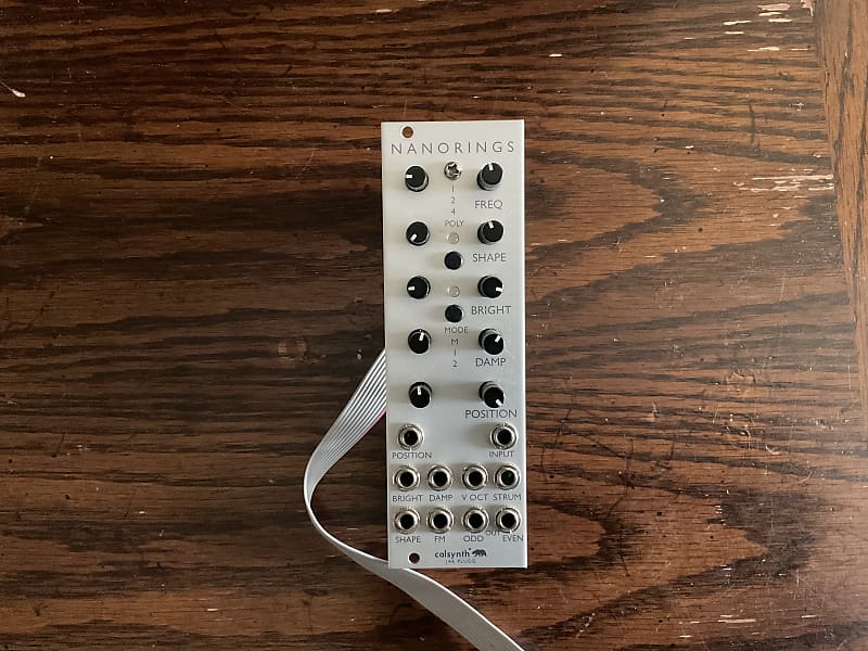 CalSynth NanoRings 2019 Silver Aluminum | Reverb