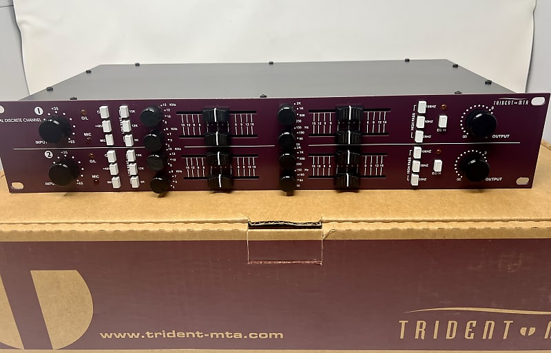 Trident-MTA A-Range Dual Discrete MicPre/EQ 2001 | Reverb