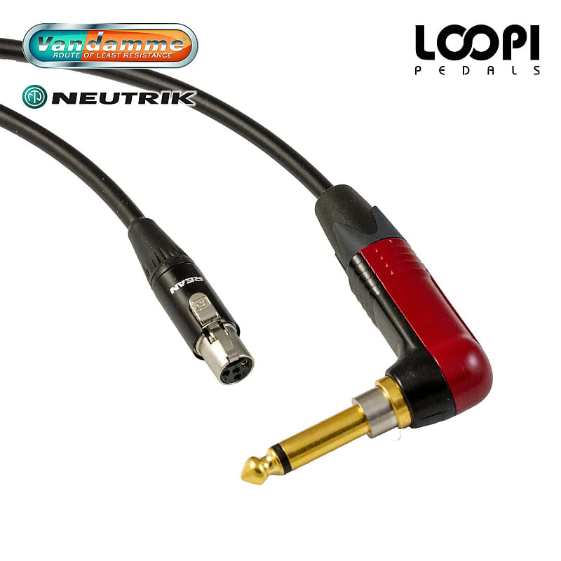 Loopi Shure PGX GLX SLX ULX Guitar Wireless Cable - Short - | Reverb
