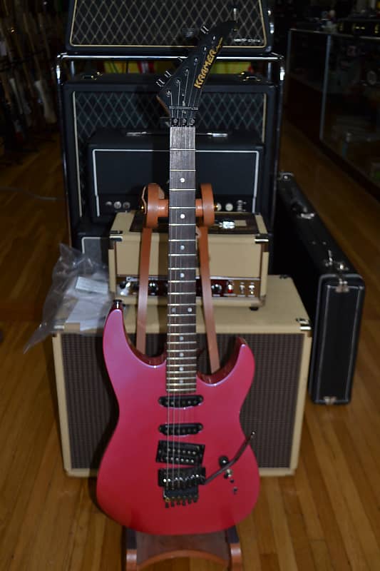 Kramer American Pacer 1980s Pearl Fusion Pink | Reverb