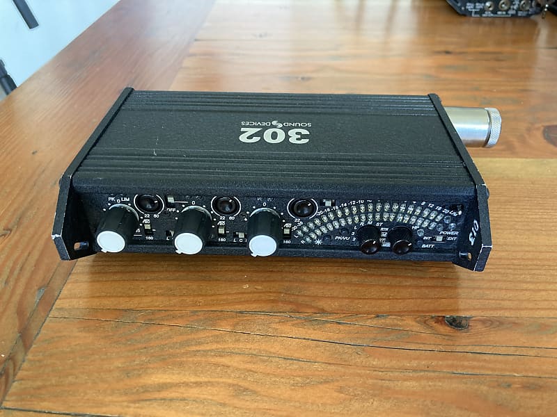 Sound Devices 302 Portable Compact Production Field Mixer | Reverb