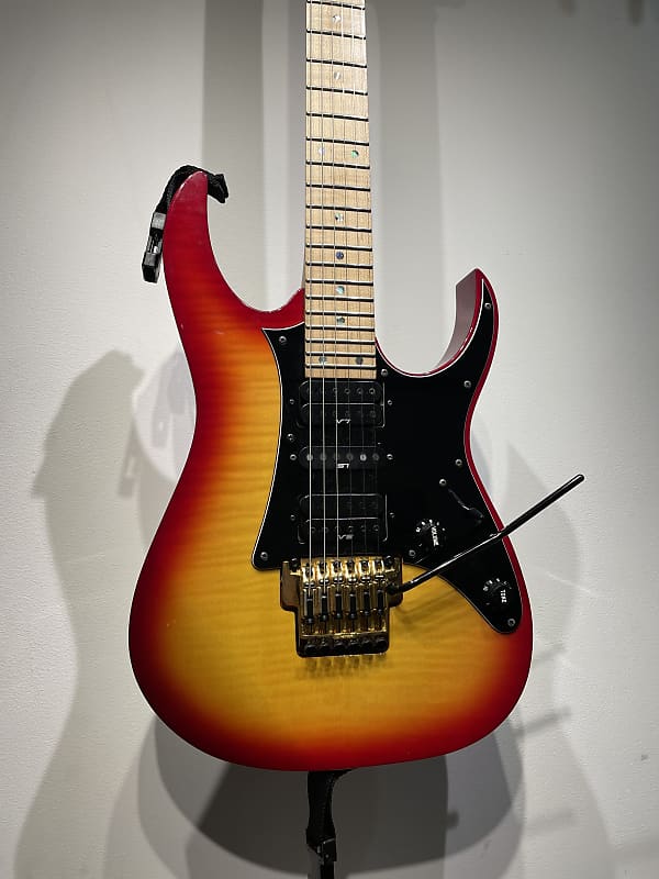 Ibanez Prestige Limited Edition RG1550 FM 2004 Cherry | Reverb UK