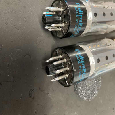 Philips Philips Power Amplifier EL34 Tubes (USA-"Fat Boy") | Reverb