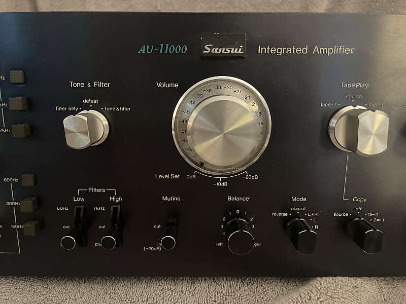 Sansui AU-11000 Integrated Amplifier 110 watts per channel - | Reverb