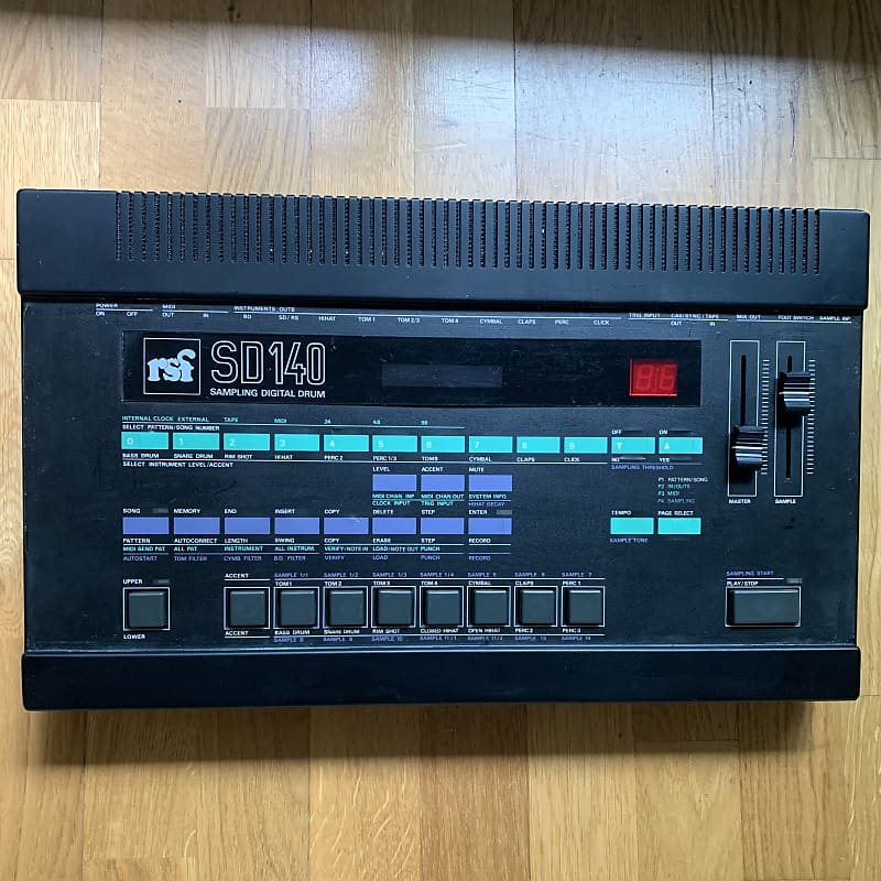 Extremely rare RSF SD140 Vintage Drum Machine Linn Drum TR | Reverb