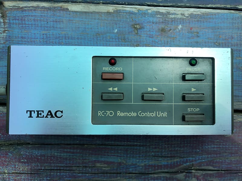 Teac RC-70 Remote Control for 388 etc. 80s | Reverb