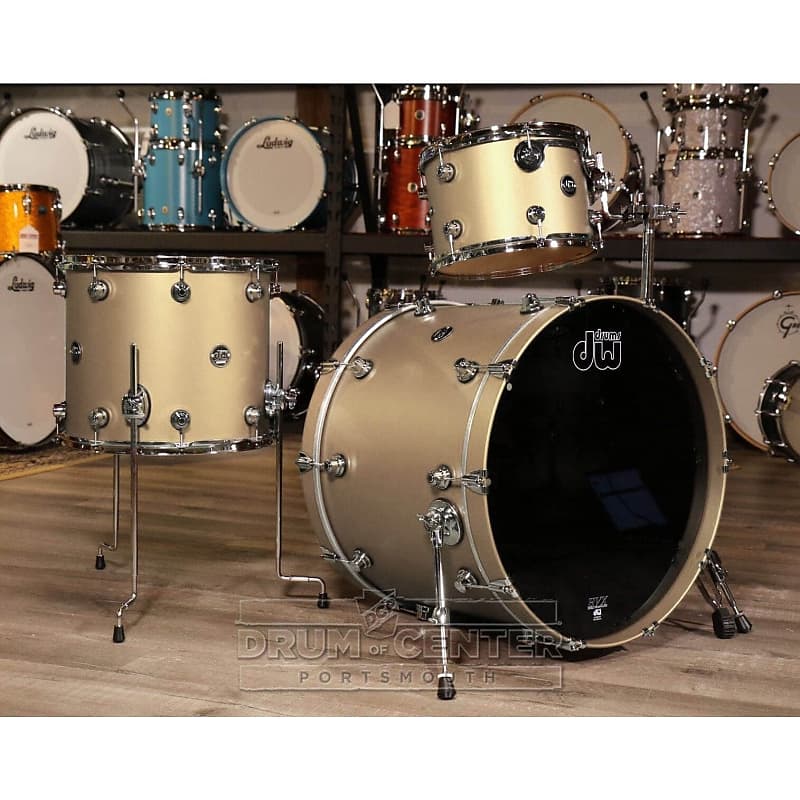 DW Performance 3pc Lacquer Drum Set 24x18/13x9/16x14 Hard | Reverb