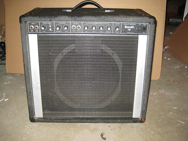 Vintage Peavey PV Bandit 75 Guitar Amp w/scorpion Speaker - | Reverb