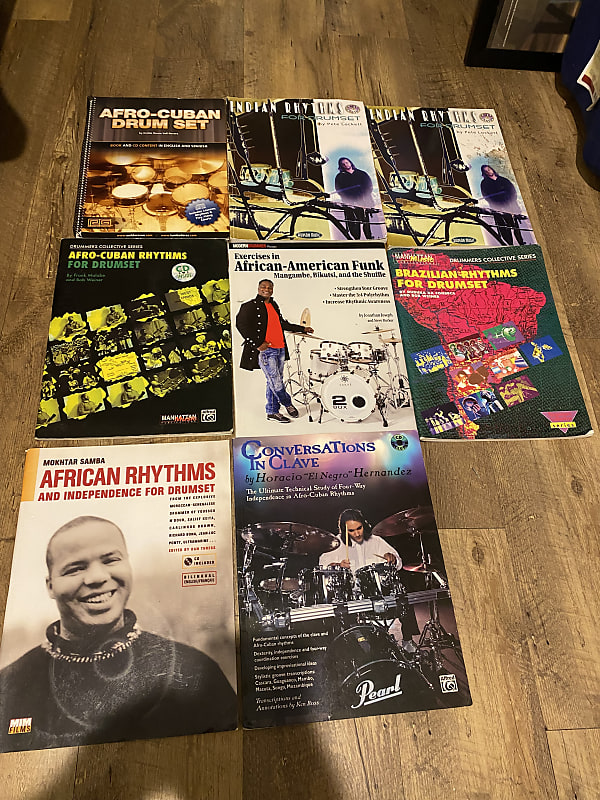 Drum Set Book Lot | Reverb