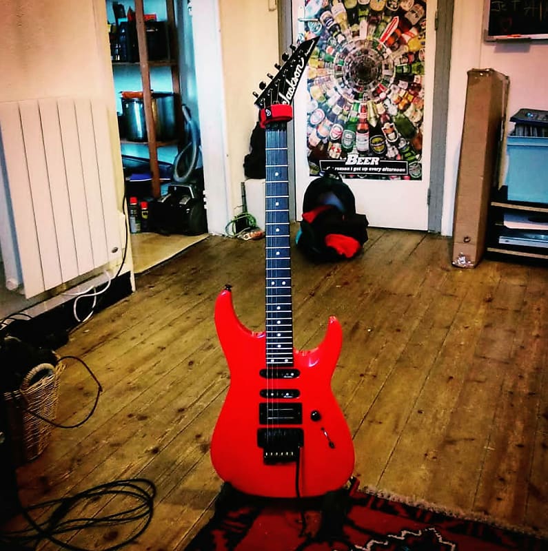 Jackson Fusion 1992 Ferrari Red | Reverb UK