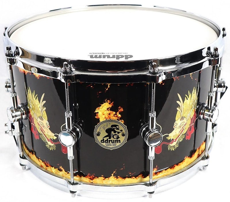 Ddrum Vinnie Paul Signature Dragon 14"x8" Snare Drum Drums | Reverb