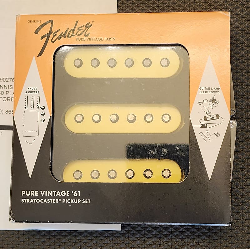 Fender Pure Vintage '61 Stratocaster pickups 2024 | Reverb