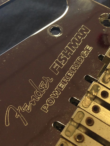 Fender/Fishman Telecaster Powerbridge Chrome | Reverb