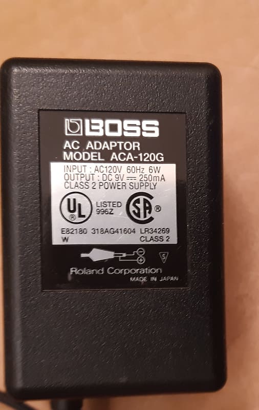 Boss ACA 120 G AC Power Adaptor Vintage Japan 9 Volt Pedal | Reverb