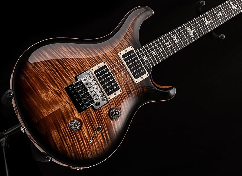 PRS Custom 24 Floyd 10-Top Copperhead Smokeburst | Reverb