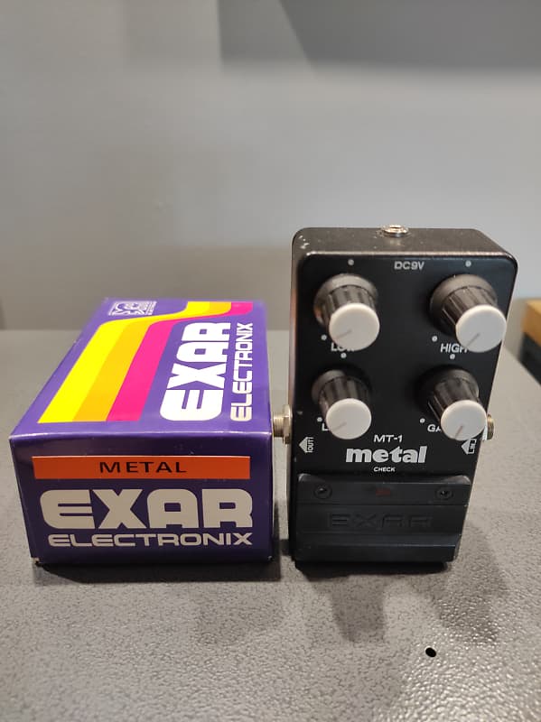 EXAR Metal MT-1 1993 Black | Reverb