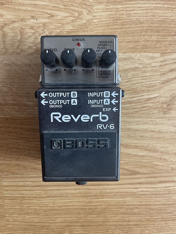 Boss RV-6 Reverb 2015 - Present - Silver | Reverb