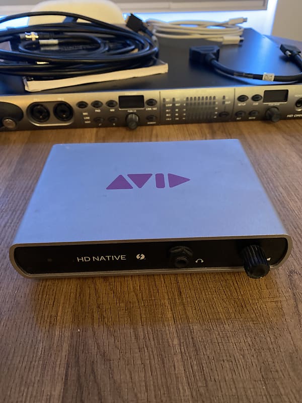 AVID HD Omni Interface + HD Native Thunderbolt 2 Extention | Reverb