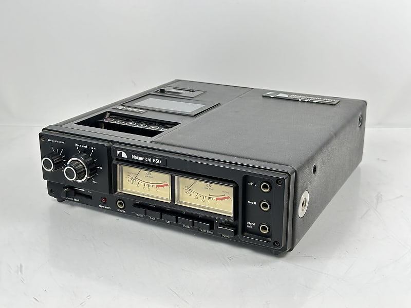 Nakamichi 550 Portable Dual Tracer Cassette Recorder | Reverb