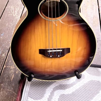 Vintage Univox Badazz Bass Guitar 1974 Sunburst with Original | Reverb