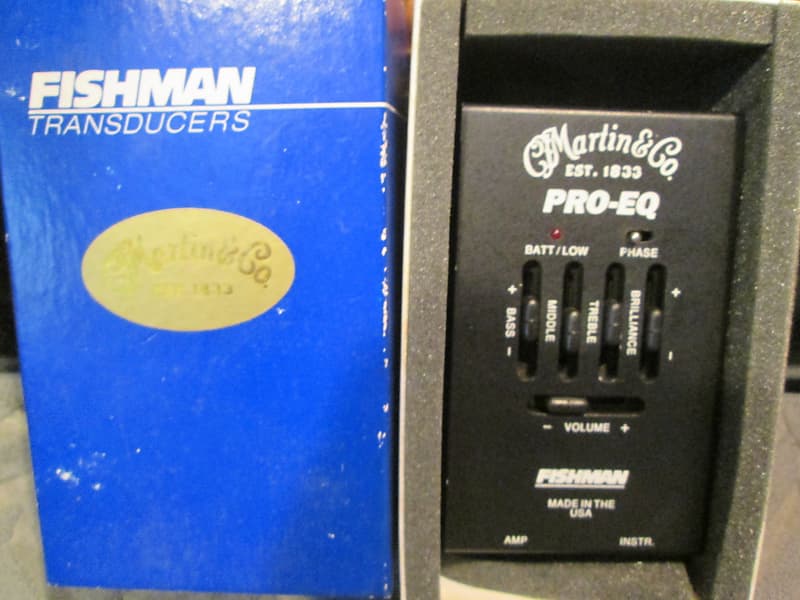 Fishman Martin & Co. PRO-EQ | Reverb