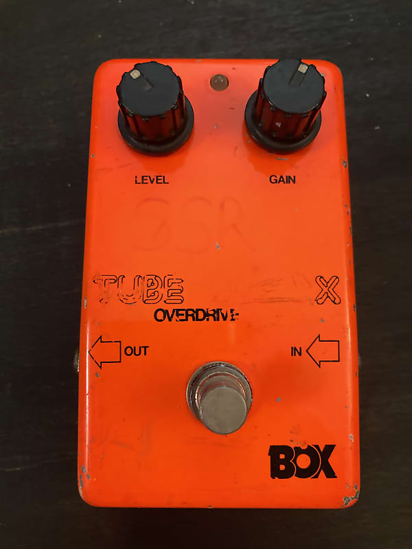 Loco Box Tubemaniax Overdrive Unit 1970-1980 - Orange | Reverb