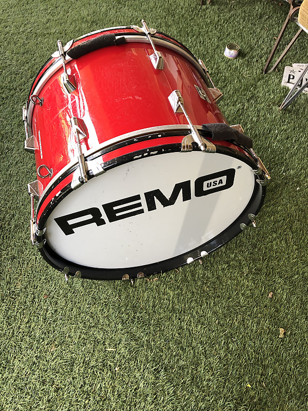 Remo Bravo Acousticon R 516 - Red 18” Bass Drum Jazz Bop | Reverb