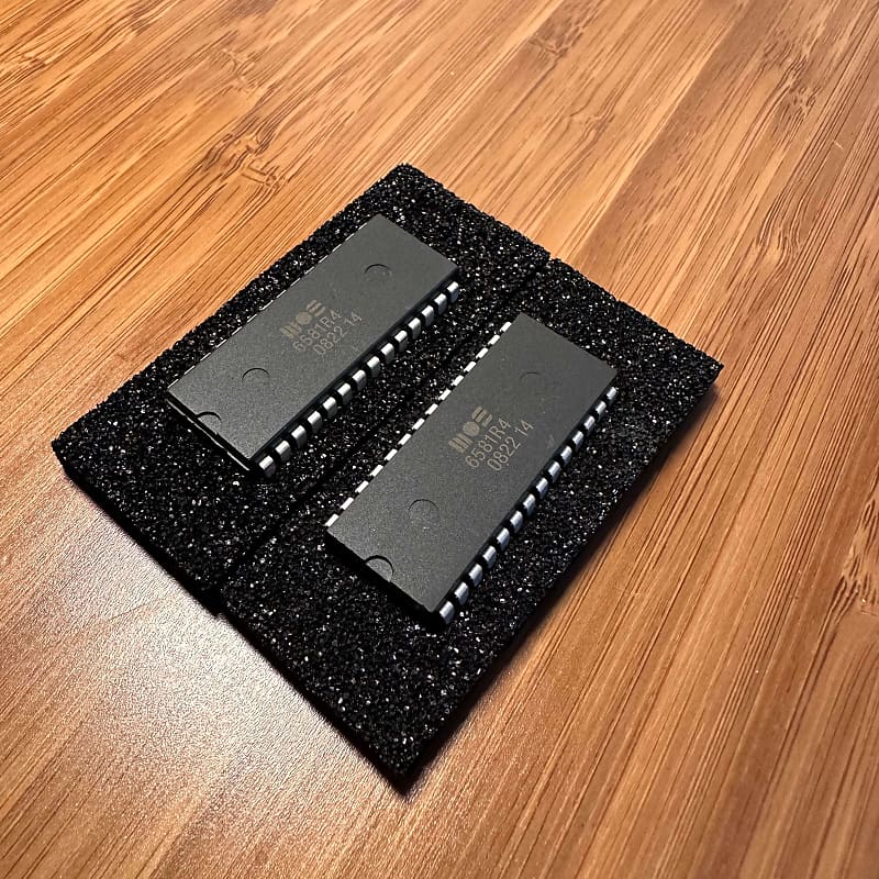 MOS 6581R4 SID Sound Chips for Commodore 64/128 Therapsid -- | Reverb