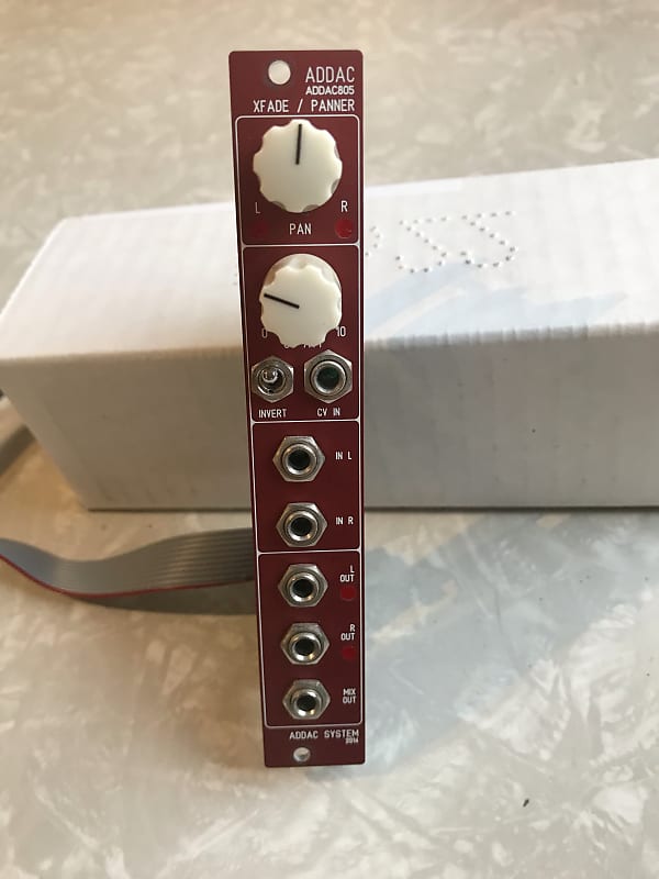 ADDAC 805 VC XFade/Panner | Reverb