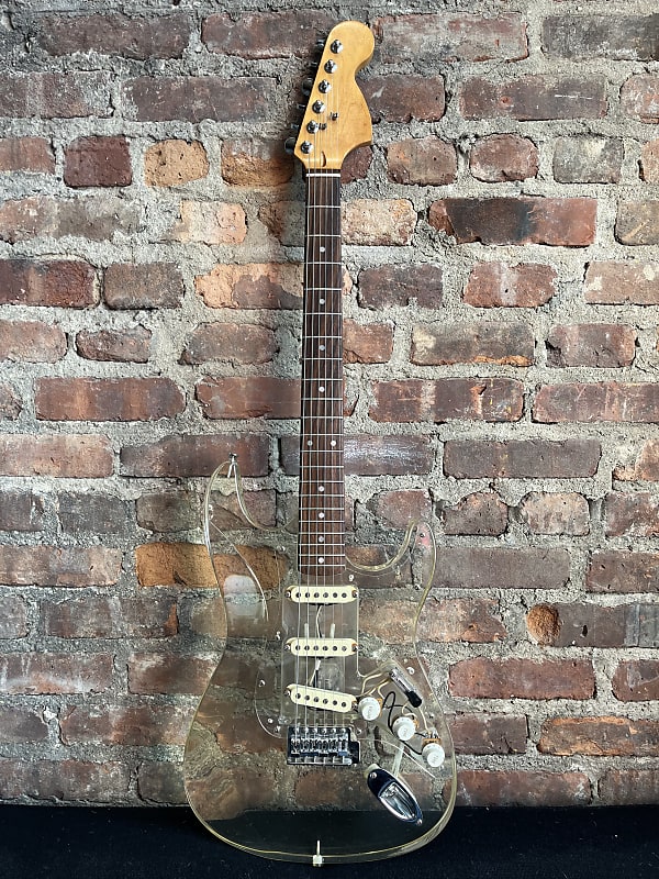 Acrylic Lucite Strat Partsocaster 1998-2000 | Reverb
