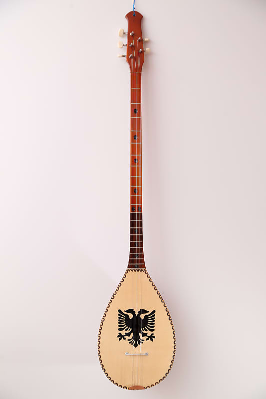 Albania Flag Sharki Cifteli 5 Strings - Medium Size Pro | Reverb