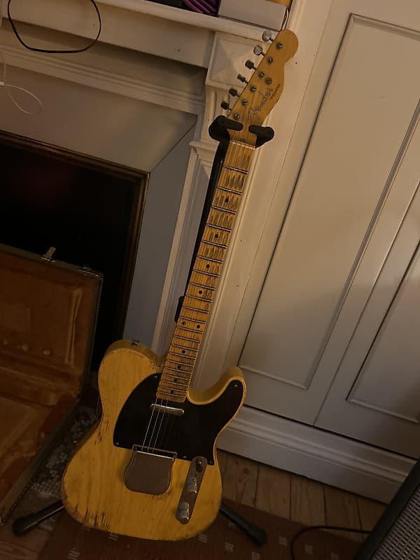 Fender Custom shop heavy relic 1953 telecaster 2017 - Blonde | Reverb