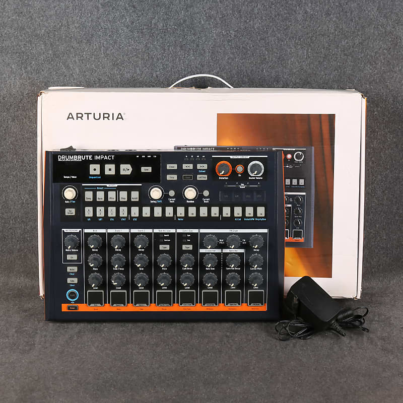 Arturia DrumBrute Impact Analog Drum Machine - Box & PSU - | Reverb UK
