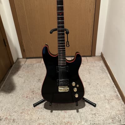 Cort Super Strat Style Guitar 1980s - Black | Reverb