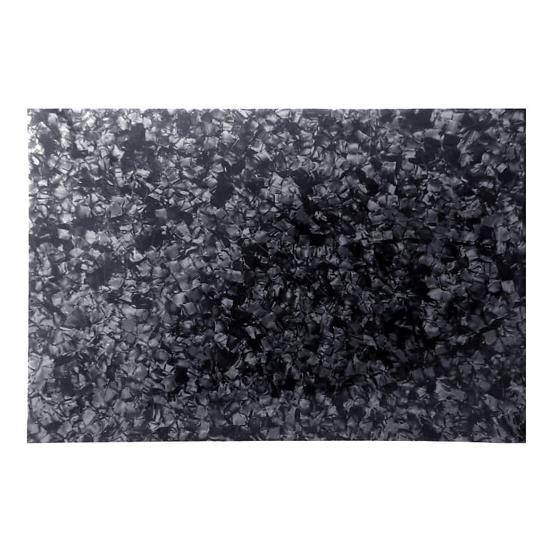 Incudo Black Pearloid Celluloid Sheet - 430x290x1mm | Reverb