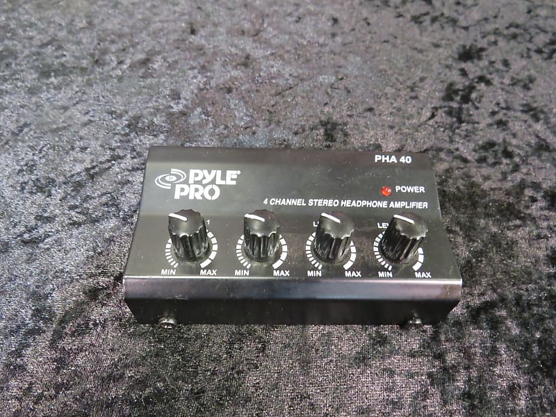 PYLE- PHA40 Headphone Amplifier (Raleigh, NC) | Reverb