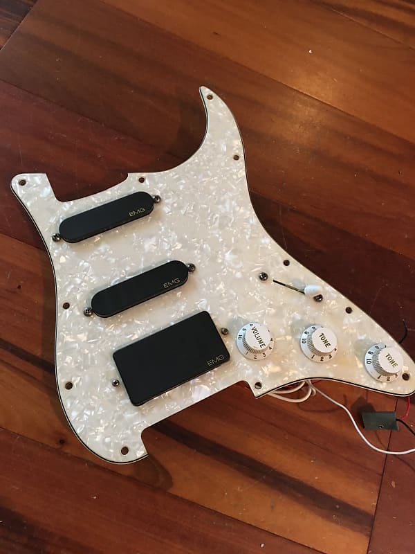 EMG 85 SA HSS Active Fender Strat Pickup Assembly | Reverb