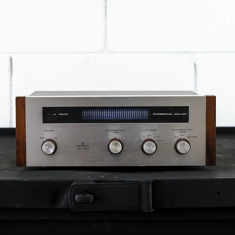 Pioneer SR-202 Solid State Reverb 1970 Silver | Reverb