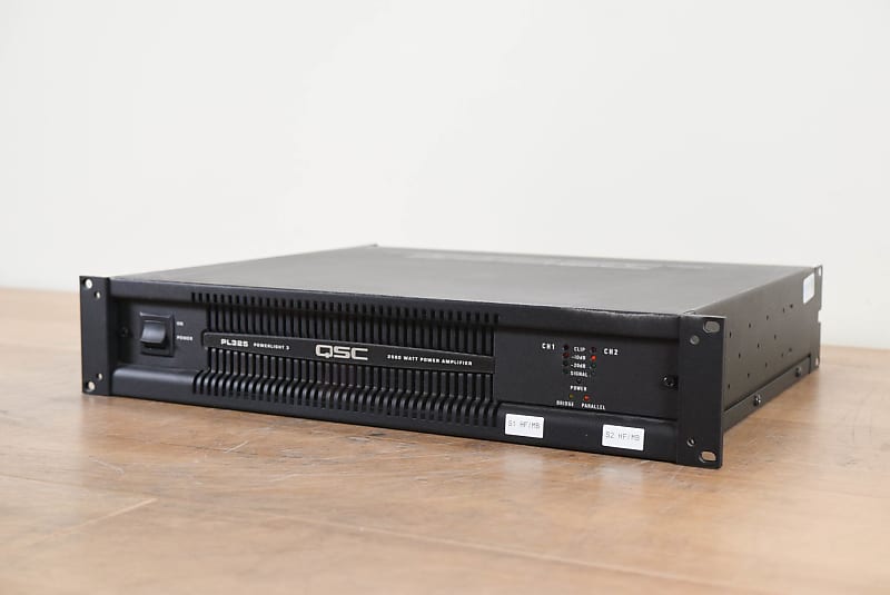 QSC PL325 Powerlight 3 Series Two-Channel Power Amplifier | Reverb