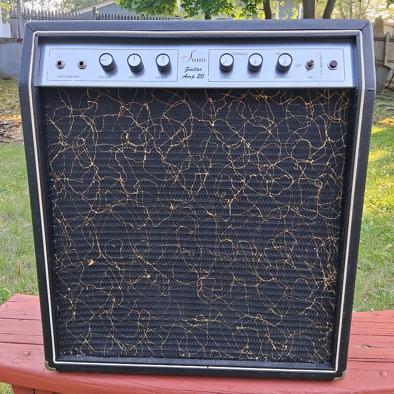 Sano Guitar Amp 20 Tube Amplifier - Needs Restoration! | Reverb