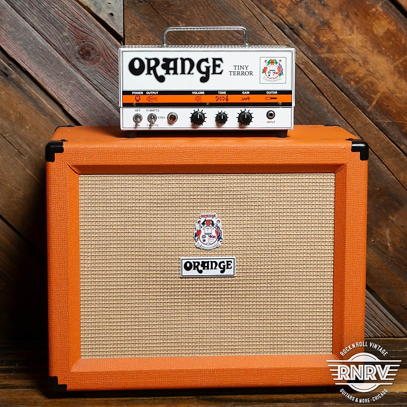Orange Tiny Terror Head & PPC 112 1x12 Guitar Cabinet | Reverb