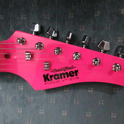 ~Cashified~ Kramer Stratocaster-Style Pink Rock 'n' Roller | Reverb