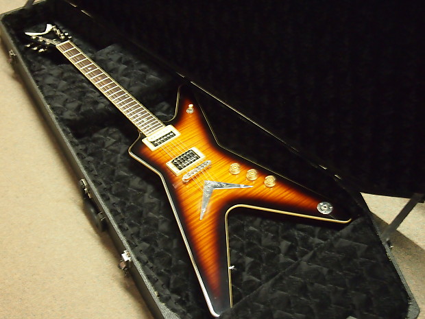 Dean ML 79 Trans Brazilia Burst Hard tail Electric Guitar w/ | Reverb