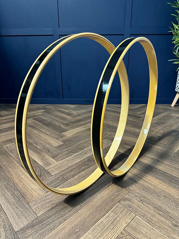 Pearl Export EX Bass Drum 22” Wooden Hoops Rims Hardware | Reverb