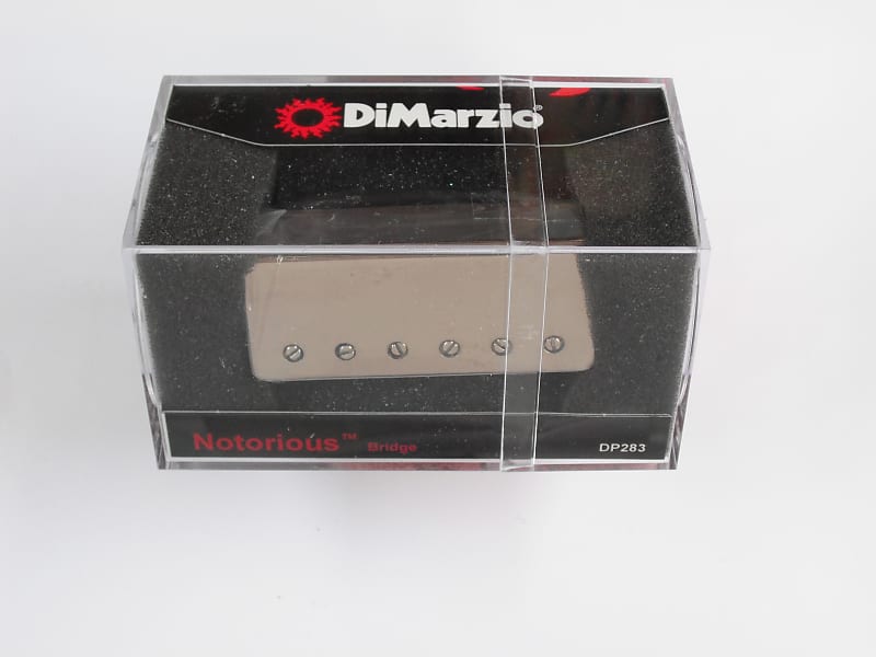 DiMarzio Notorious Minibucker BRIDGE W/Nickel Cover DP 283 | Reverb