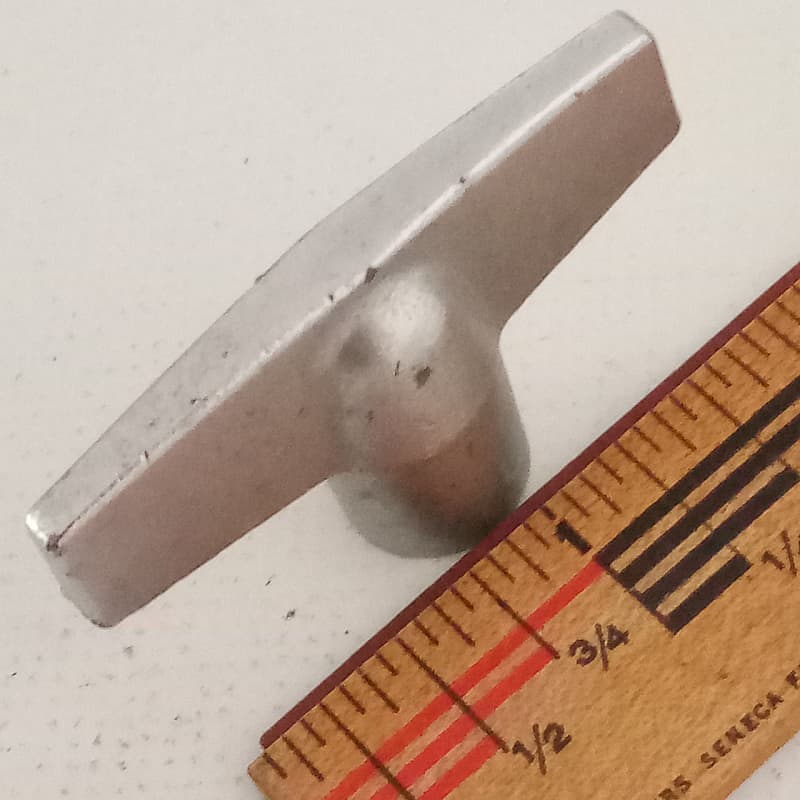 Ludwig 1/4"-20 Wing-Nut T-Handle Silver Rocker Classic Maple | Reverb