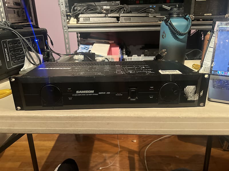 Samson Servo 260 Studio Amplifier 130 Watt Stereo | Reverb