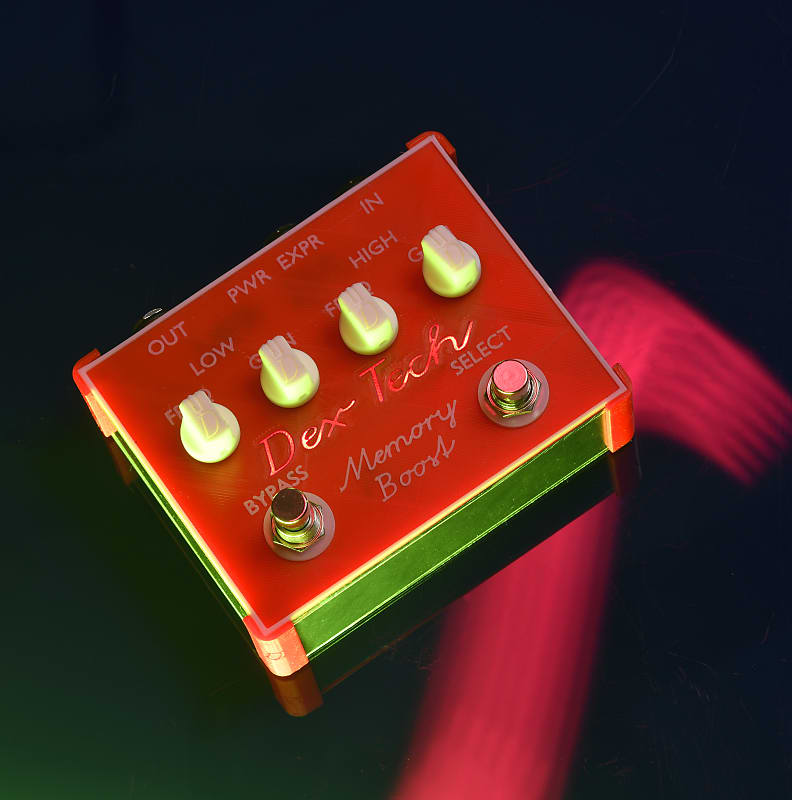 Dex Tech 'Memory Boost' - Boost Pedal - True Bypass | Reverb