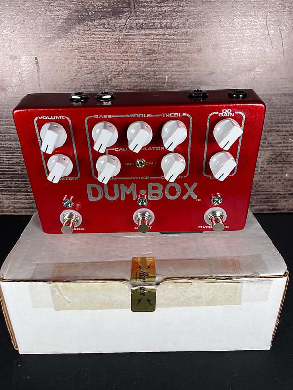 RETROMAN DUM BOX Overdrive Guitar Effects Pedal (Phoenix, AZ) | Reverb