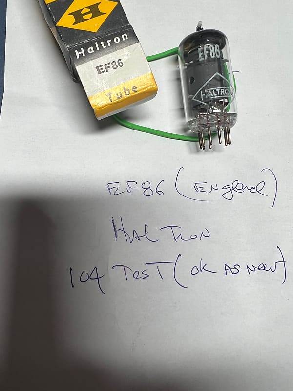 Haltron EF86 NOS | Reverb